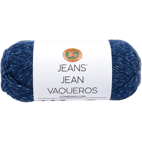 Lion Brand Yarn | Art | Lion Brand Jeans Yarn Classic 5510 100 Acrylic ...